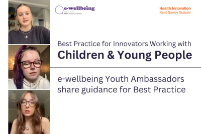 Working with Children & Young People (CYP) Checklist for Innovators - e ...